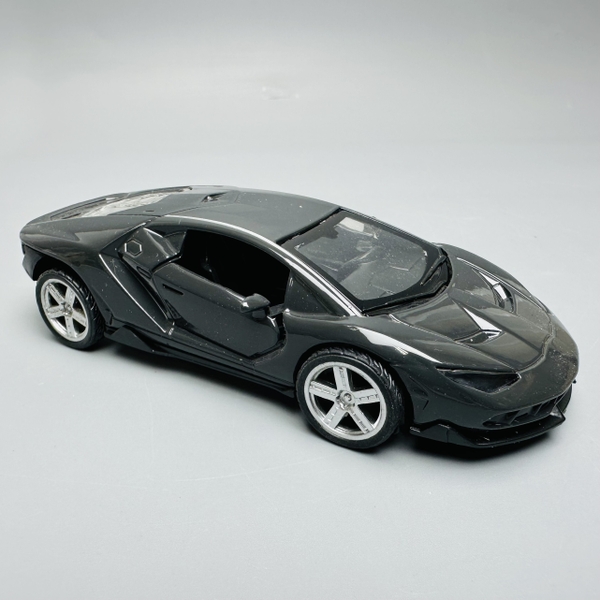 Mô Hình xe lambor đen tỉ lệ 1:36 Hợp kim có thể mở cửa - bánh sau chạy ...