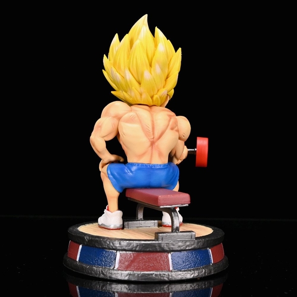 Mô Hình DragonBall SonGoku nâng tạ siêu ngầu - cao 17 cm - Figure ...