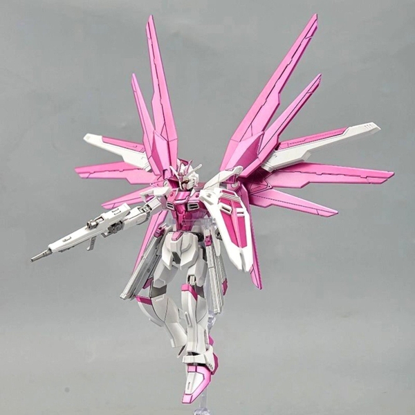 Mô hình GundamXG Gundam Freedom pink - Cao 18cm - nặng 150gram - Có box ...