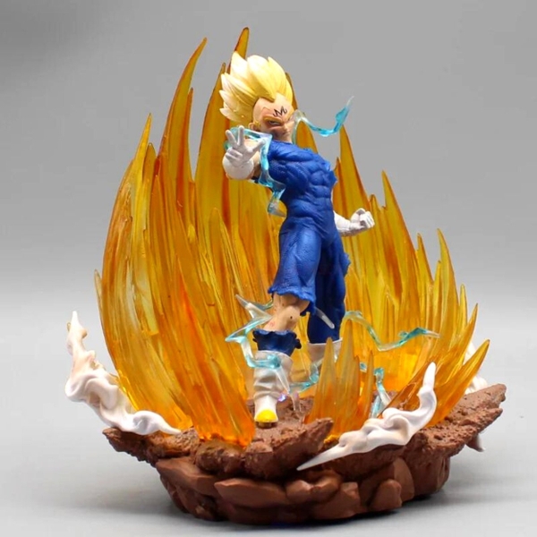 Mô hình DragonBall Vegeta Majin có base - Cao 14cm - rộng 14cm - nặng ...