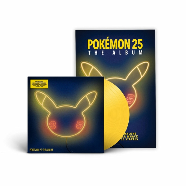 vinyl Pokemon 25: The Album (Yellow Vinyl)