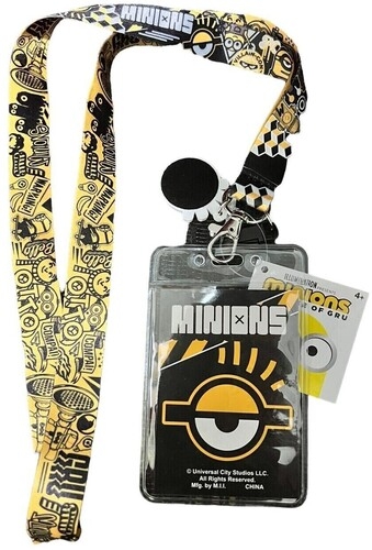 Minions Lanyard with Soft Touch Dangle (Large Item, Necklace)