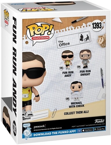 FUNKO POP! TELEVISION: The Office- Fun Run Andy (Vinyl Figure)