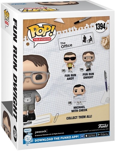 FUNKO POP! TELEVISION: The Office- Fun Run Dwight (Vinyl Figure)