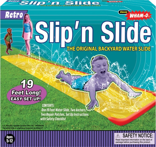 Classic Wham-O Slip N Slide: The Original Backyard Water Slide (Large Item)