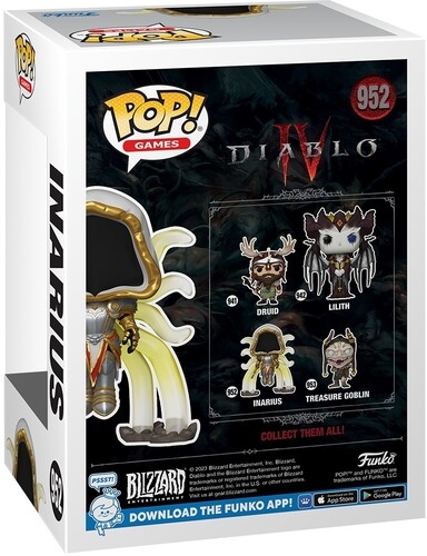 FUNKO POP! GAMES: Diablo 4- Inarius (Vinyl Figure)