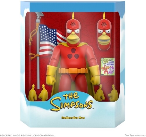 Super7 - The Simpsons ULTIMATES! Wave 4 - Radioactive Man (Large Item ...