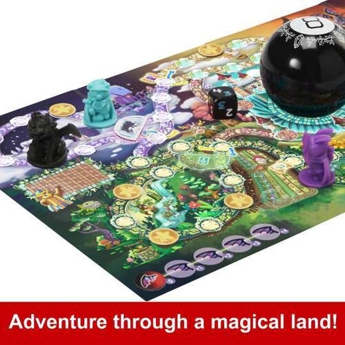 Mattel Games - Magic 8 Ball - Magical Encounters Board Game (Large Item ...