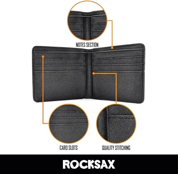 IRON MAIDEN MIDDLE FINGER (PREMIUM WALLET) - ROCKSAX