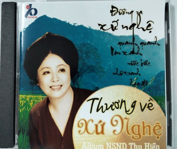 ĐĨA CD THU HIỀN - THƯƠNG VỀ XỨ NGHỆ