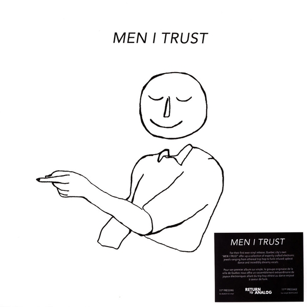 MEN I TRUST - MEN I TRUST (BLACK ICE VINYL)