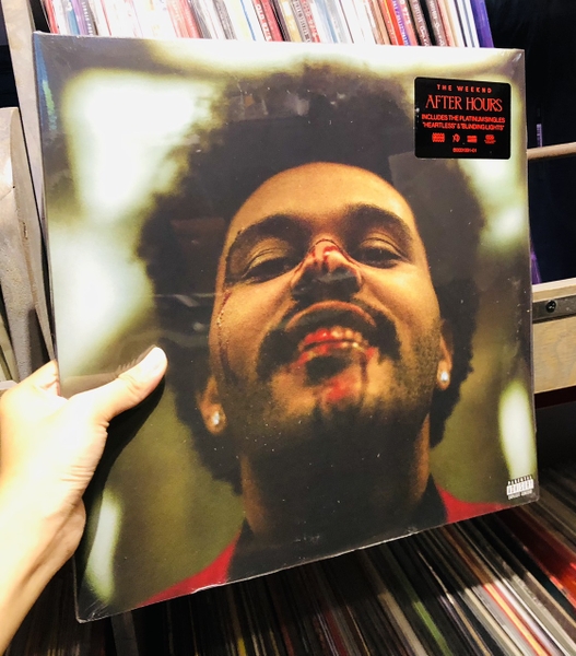 vinyl WEEKND - AFTER HOURS (X) (2LP/CLEAR W/ RED SPLATTER VINYL)
