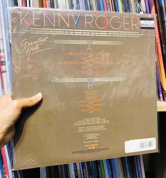 vinyl KENNY ROGERS & THE FIRST EDITION - GREATEST HITS (RUBY, DON'T ...
