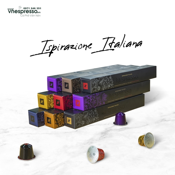 Nespresso Ispirazione Italiano - Dòng viên nén mạnh mẽ Vnespresso