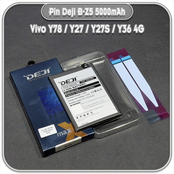 Thay pin cho Vivo Y78 / Y27 / Y27S / Y36 4G, Deji B-Z5 5000mAh