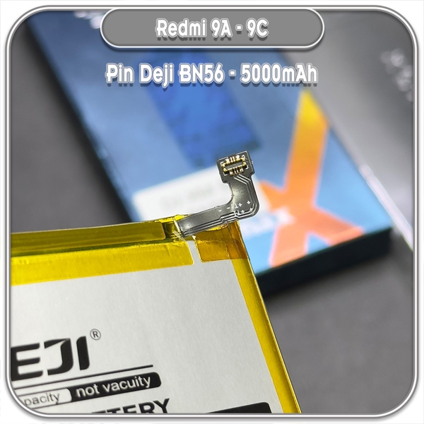 Thay pin cho Redmi 9A - 9C, Deji BN56 5000mAh