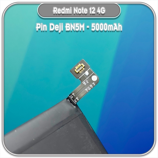 Thay pin Redmi Note 12 4G, Deji BN5M 5000mAh