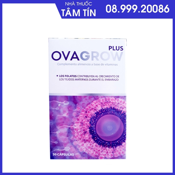 Ova Grow Plus - Hỗ trợ tăng khả năng thụ thai nữ giới