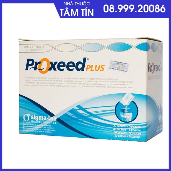 Proxeed plus chính hãng hộp 30 g giúp tăng khả năng sinh sản nam giới