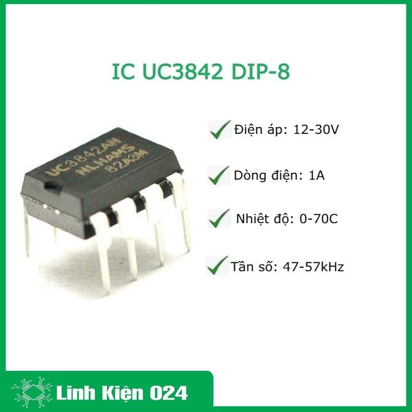 IC UC3842 DIP-8