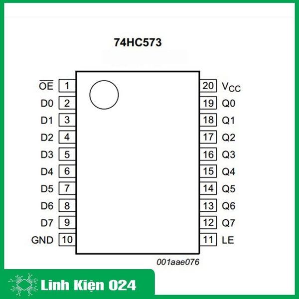 IC 74HC573 Tiện Lợi