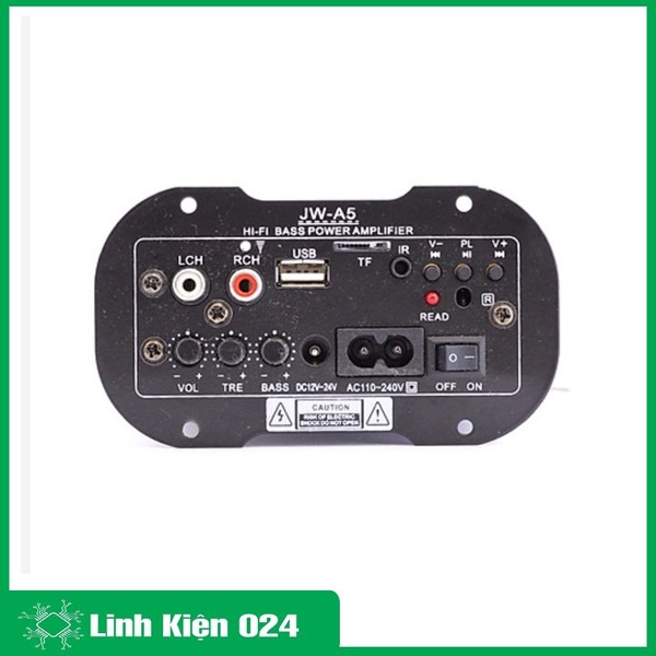 Module Loa Siêu Trầm 220VAC 12V-24VDC TDA2009 10W+10W