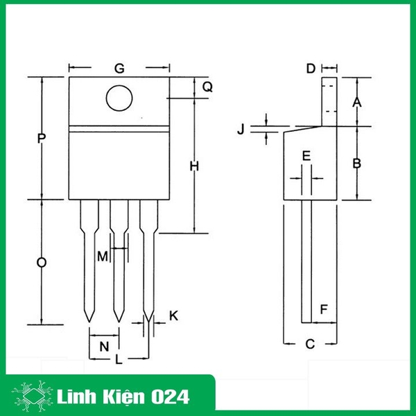 TIP117 TO220 100V/2A/50WPNP Darlington Transistor (k9E3)