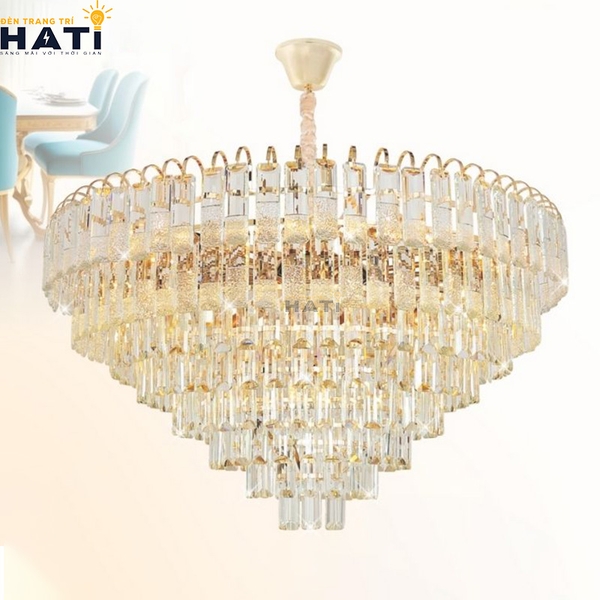 Đèn thả pha lê Multi 21 bóng