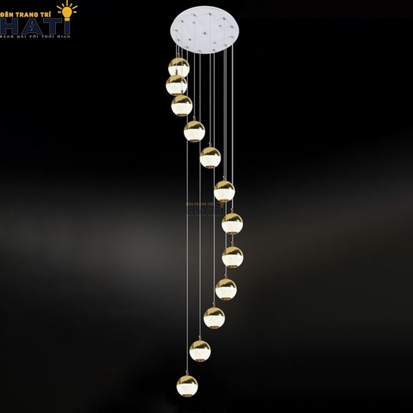 Đèn thả thông tầng Caven