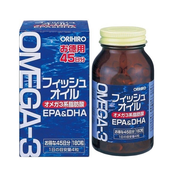 Thực phẩm bảo vệ sức khỏe Orihiro Fish Oil 180 viên | CÔNG TY TNHH ...