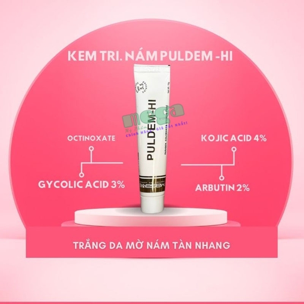 Kem Trị Nám Puldem Hi 15g [ Chính Hãng] | Mỹ Phẩm Mega
