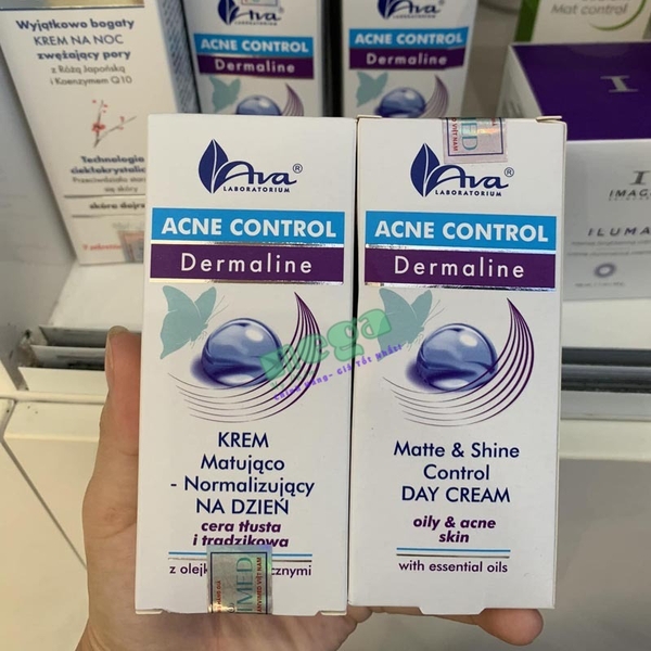 Kem Dưỡng Ava Acne Control Matte Shine Day Cream 15ml [Chính Hãng] | Mỹ ...