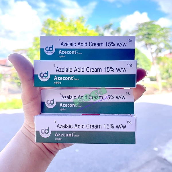 Azelaic Acid Cream 15% Azecont – Kem Trị Mụn 15g | Mỹ Phẩm Mega