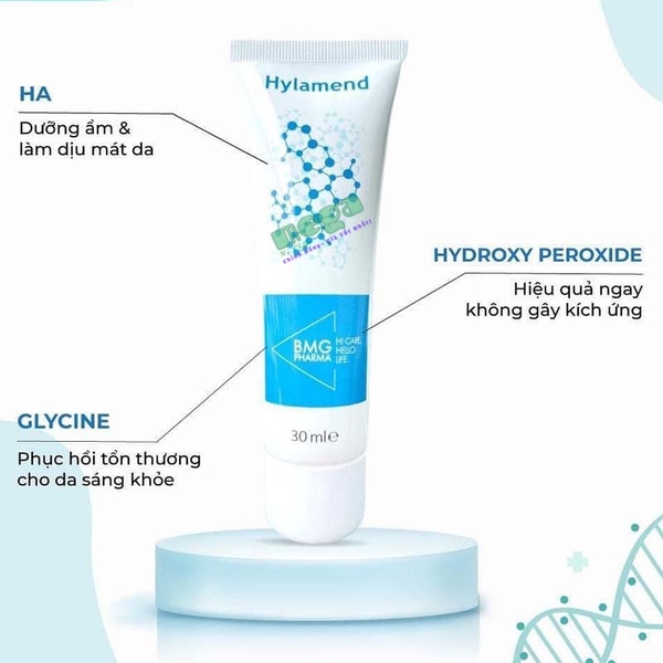 Hylamend BMG 30ml - Kem Phục Hồi Da Sau Mụn [Chính Hãng] | Mỹ Phẩm Mega