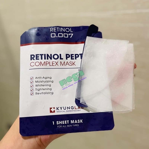 Kyung Lab Retinol Peptide Complex Mask Giá Bao Nhiêu? Mua Ở Đâu Chính ...