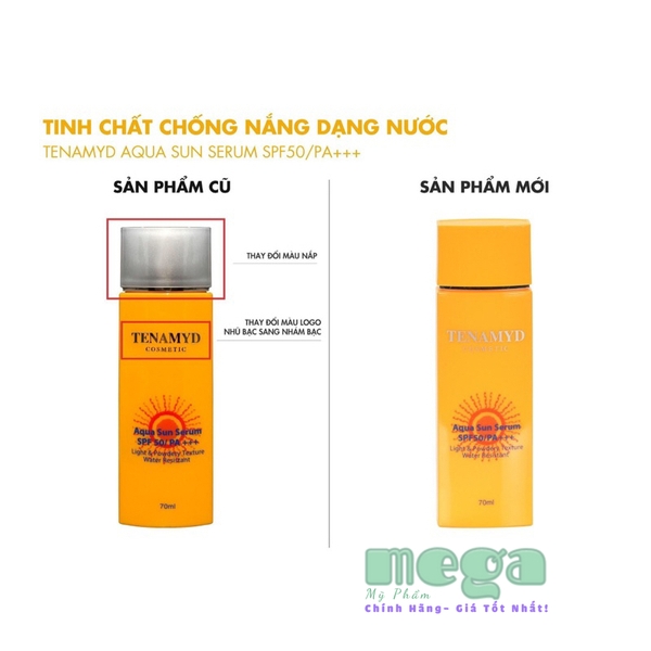 Kem Chống Nắng Tenamyd Aqua Sun Serum 70ml [Chính Hãng] | Mỹ Phẩm Mega