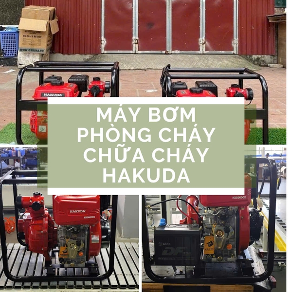 Máy Bơm Phòng Cháy Chữa Cháy Hakuda - Máy Bơm Nước