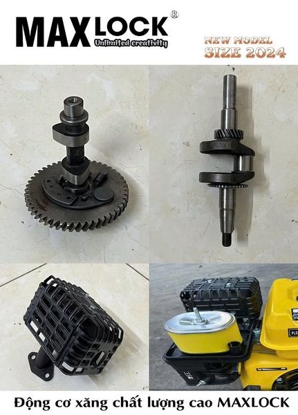 Máy Nổ – Động Cơ Xăng 7.5HP Maxlock MK230