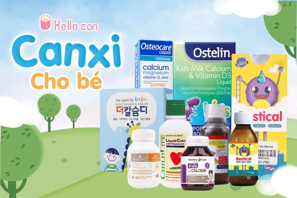 Canxi Cho Bé Chính Hãng | Mua Giá Tốt | HelloCon.vn