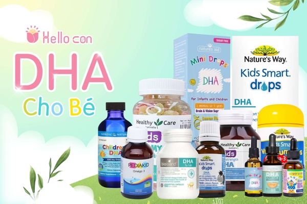 DHA cho bé