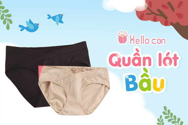 Quần lót bầu - Giải pháp hoàn hảo của các mẹ bầu thông thái