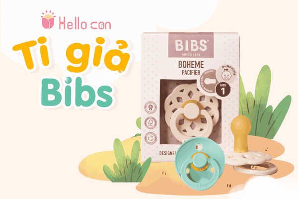 Top 5 ti giả Bibs cao cấp chính hãng từ Đan Mạch được các mẹ săn lùng