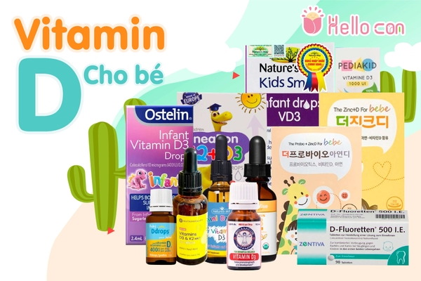 Vitamin bổ sung D3