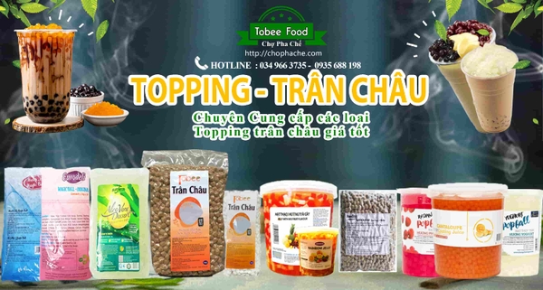 Topping là gì? Tổng hợp các loại Topping Trà Sữa Giá Tốt