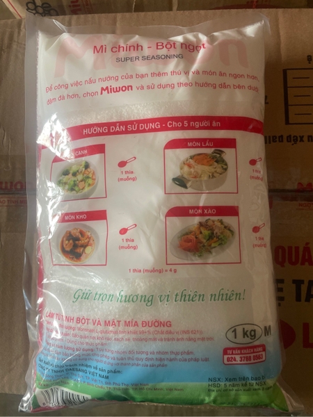 BỘT NGỌT MIWON - 1kg - MIWON | Nguyên liệu pha chế - TOBEE FOOD