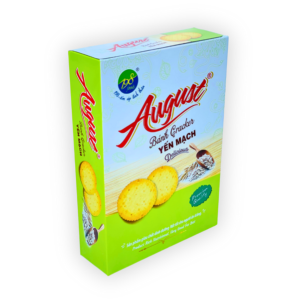 BÁNH CRACKER AUGUST YẾN MẠCH - 250g - 198 FOODS | Bánh Kẹo Ăn Vật, Bánh ...