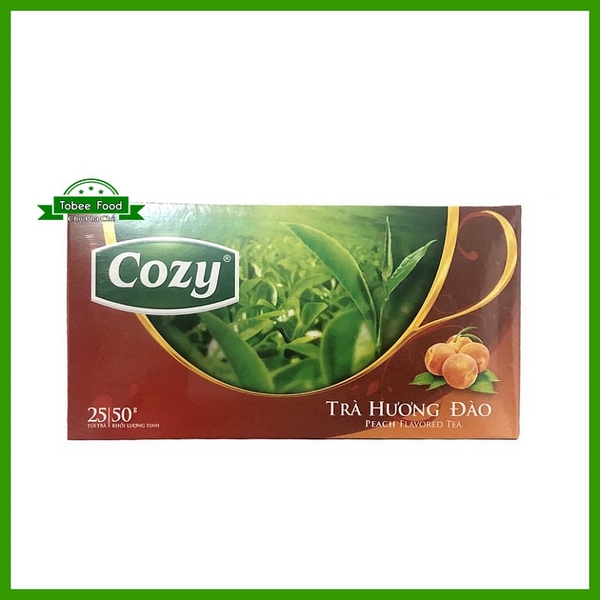 Trà Cozy Đào túi lọc | Pha trà trái cây thơm ngon số 1