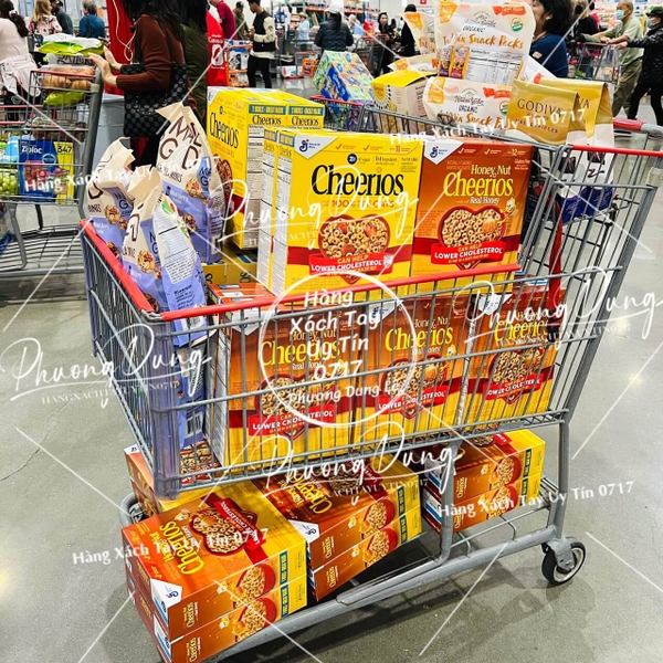 Bánh yến mạch ngũ cốc dinh dưỡng ăn sáng Cereal Oat Real Honey Nut ...