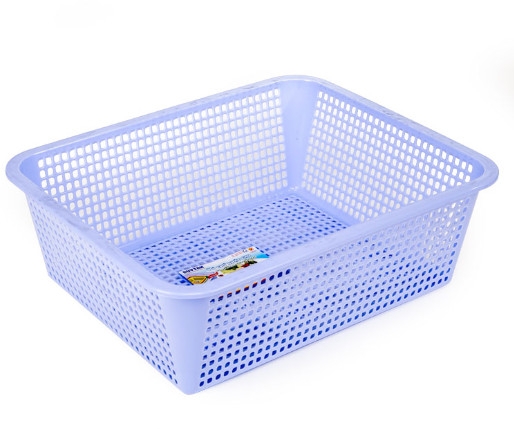 Rổ nhựa vuông 45,9x37X15,2 cm-DT | Văn Phòng Phẩm Sao Mai
