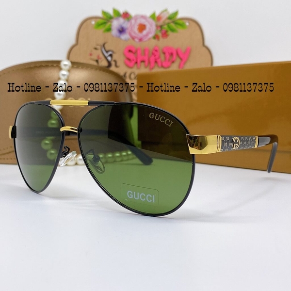 Mắt Kính Thời Trang Nam - Kính Gucci Nam Xanh Rêu Cao Cấp Full Box Hàng ...